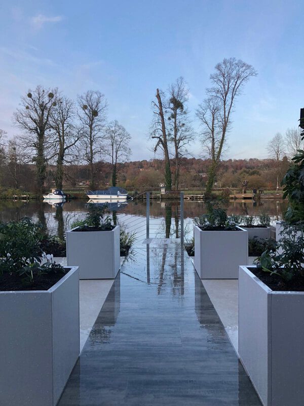 A Riverside Garden - Garden Design Co